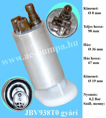 JBV938T0 gyári | AL78405 357906092C, 92151056, A0014703194, 0014703194 ...